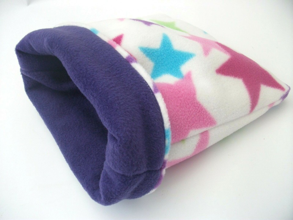 *60 DESIGNS**FLEECE SNUGGLE POUCH GUINEA PIG BED BAG HEDGEHOG CUDDLECUP ...
