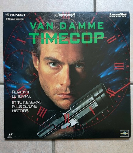 Vintage 1995 Laser Disc TIMECOP Van Damme VF Pal | eBay
