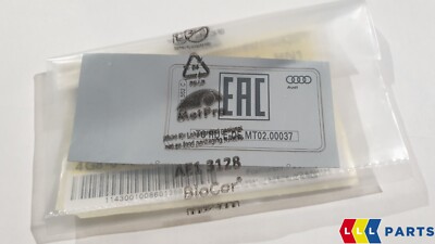 NEW GENUINE AUDI A7 RS7 VEHICLE HOMOLOGATION STICKER LABEL 4G8010552C ...