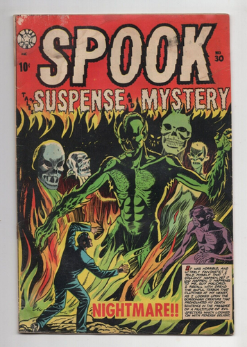 Spook #30 1.8 (CRM) GD- Last Issue Star Publications 1954 Golden Age | eBay