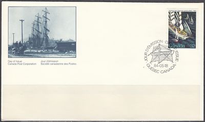 Canada Scott 1012 FDC - Tall Ships | eBay