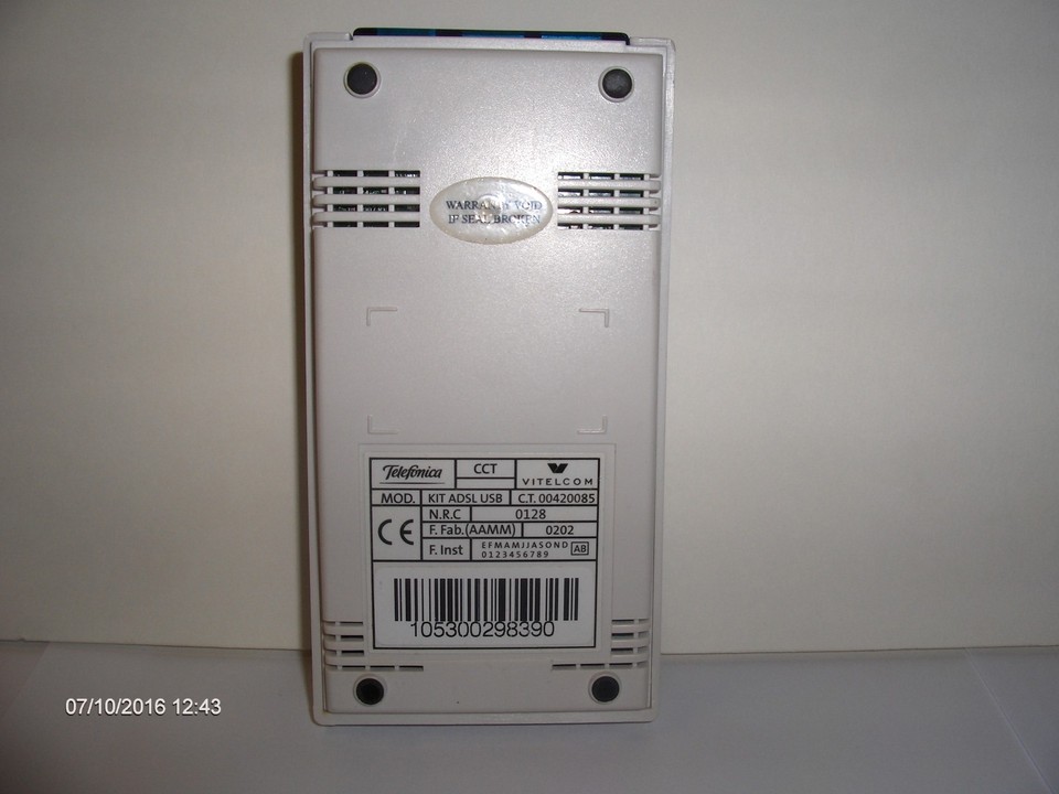 ADSL USB MODEM KIT TELEFONICA | eBay