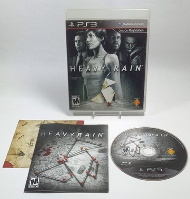 Heavy Rain (Sony PlayStation 3 2010) PS3 CIB w/ Manual & Origami | eBay