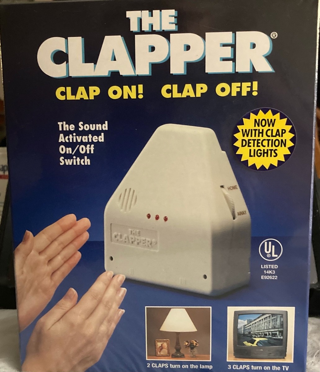 Clap On Clap Off Lights The Clapper Plus With Remote Control - Wireless ...