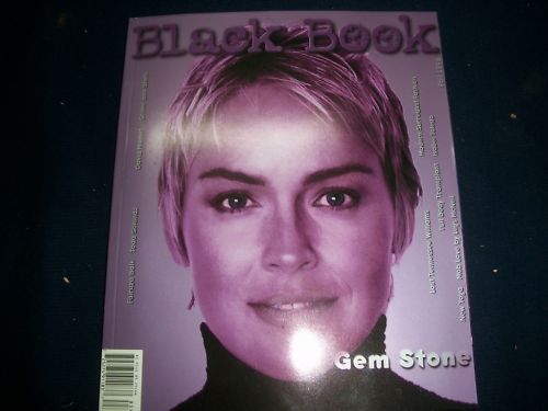1998 FALL BLACK BOOK MAGAZINE SHARON STONE COVER - 178 PAGES - KD 568 ...
