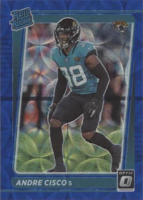 2021 Panini Donruss Optic - Rated Rookie Andre Cisco #278 Blue Scope ...