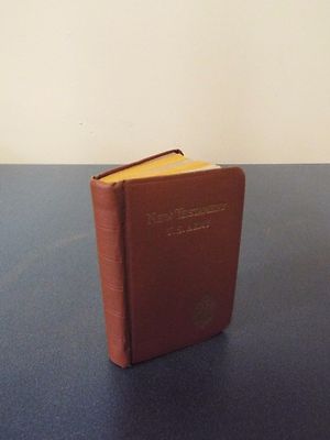 1942 WWII Army Bible - New Testament - Pocket Edition | eBay