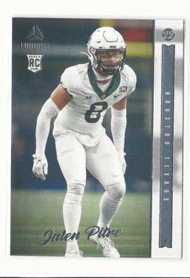 2022 Panini Luminance JALEN PITRE Vertical Base Rookie Card RC | eBay