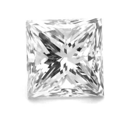 1.00ct. Princess Cut, E Color, VS1 Clarity Natural Excellent Cut Shape ...