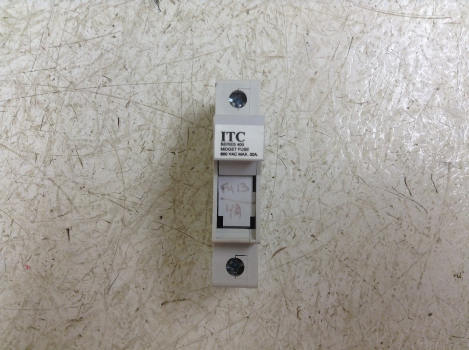 ITC LR 106309 Series 400 Midget 1 Pole Fuse Holder 30 Amp 600 V | eBay