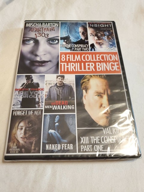 8 Film Collection Thriller Binge DVD Val Kilmer Mischa Barton for sale ...