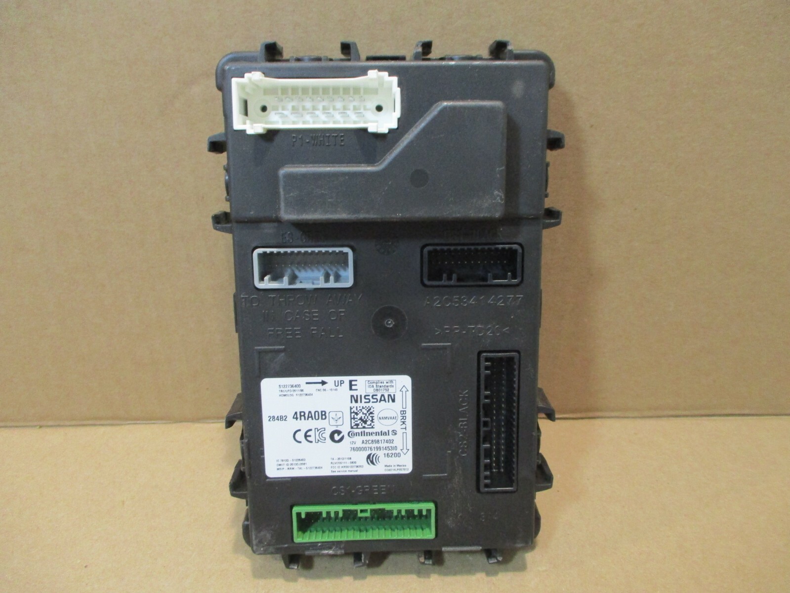 2017 Nissan Altima Body Control Module Computer #1976-MOD | eBay