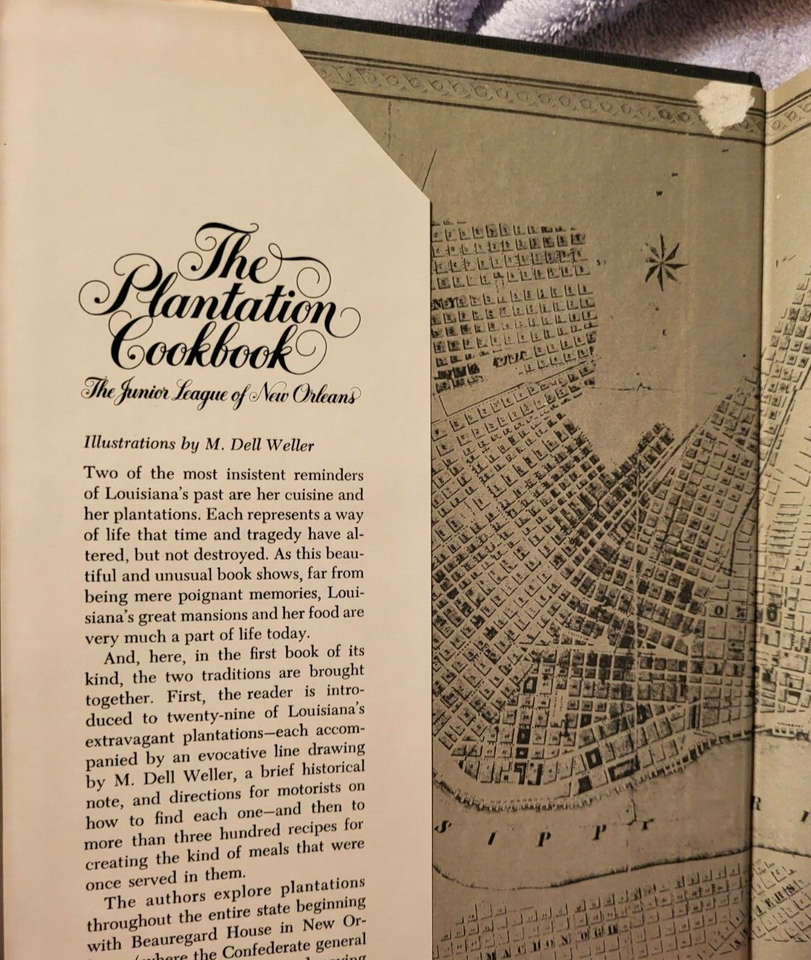The Plantation Cookbook (1972 HC/DJ) The Junior League of New Orleans ...