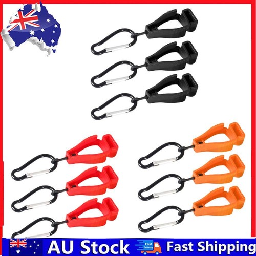 3x Guard Clamp Grabber Catcher Safety Anti-lost Working Glove Clip ...