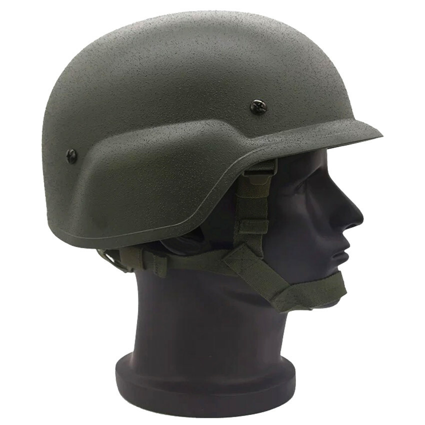 Tactical Airsoft LWH USMC ABS lightweight helmet MICH Suspension-OD ...