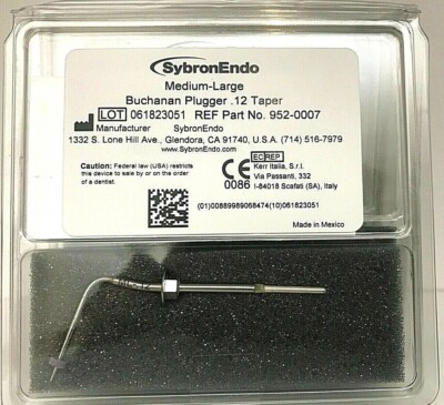 Sybron Endo Elements Buchanan Heat Plugger .12 (ML) Obturation 9520007 ...