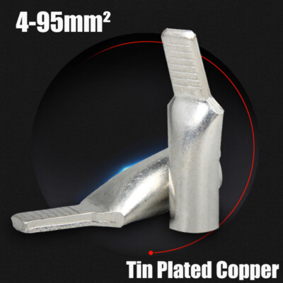 Tube Flat Pin Crimp Terminal 4-95mm² Cable for Circuit Breaker Tin ...