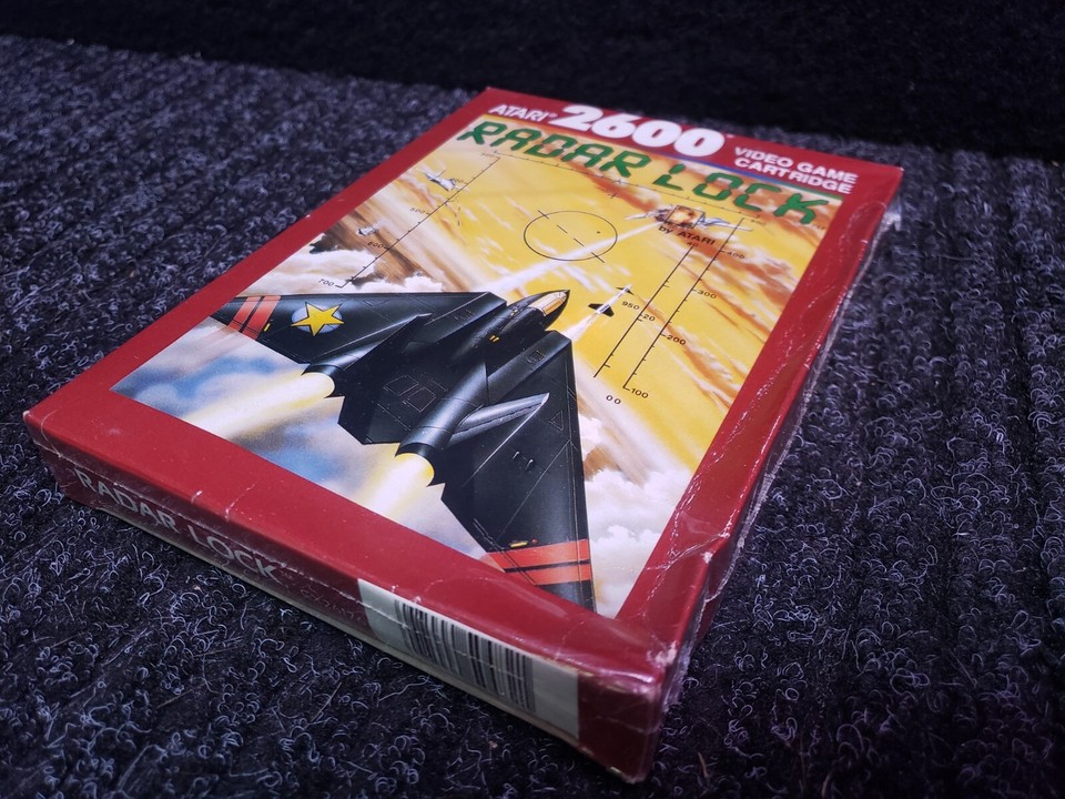Atari 2600 Red Label NIB Sealed Games Lot. Radar Lock + Other Great ...