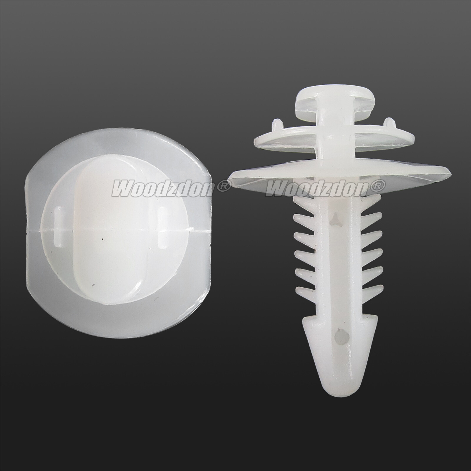 100 Pcs New Interior Door Trim Plastic Panel Retainers Clips Fits For ...