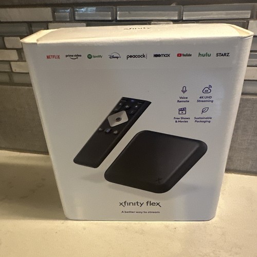 Xfinity Flex TV Stream Box Streaming 4K with Remote Control New | eBay
