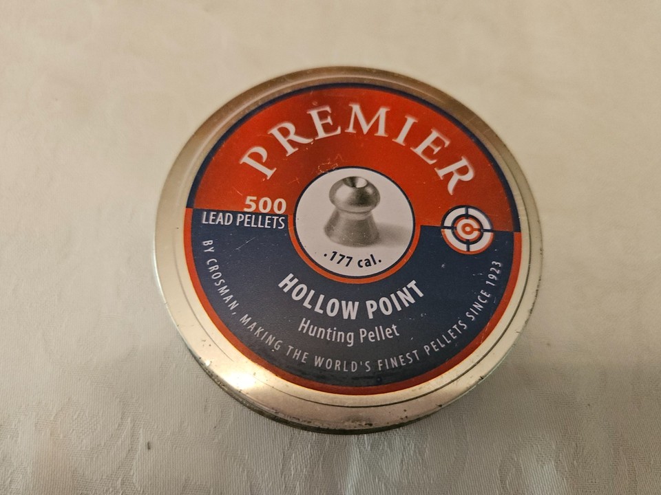 Lot of NEW & OPEN Air Gun Pellets /Premier - Benjamin - Raptor + .177 ...