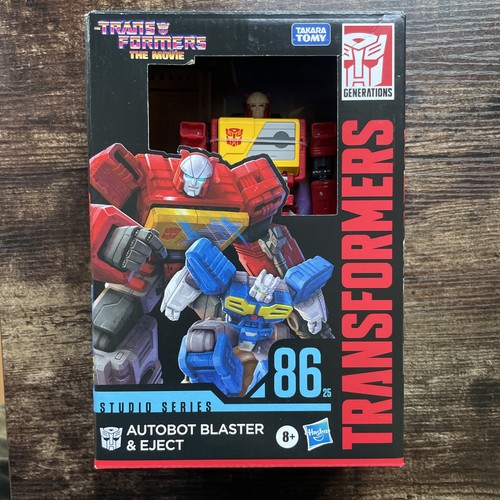Transformers Studio Series 86 Blaster & Eject Sealed Target SHIPS FREE ...