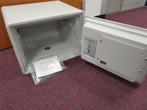 Chubb safe with key lock for use at home or office fire secure for up ...