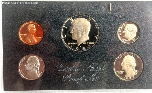 1983 Proof Set - 5 Coin Set | eBay
