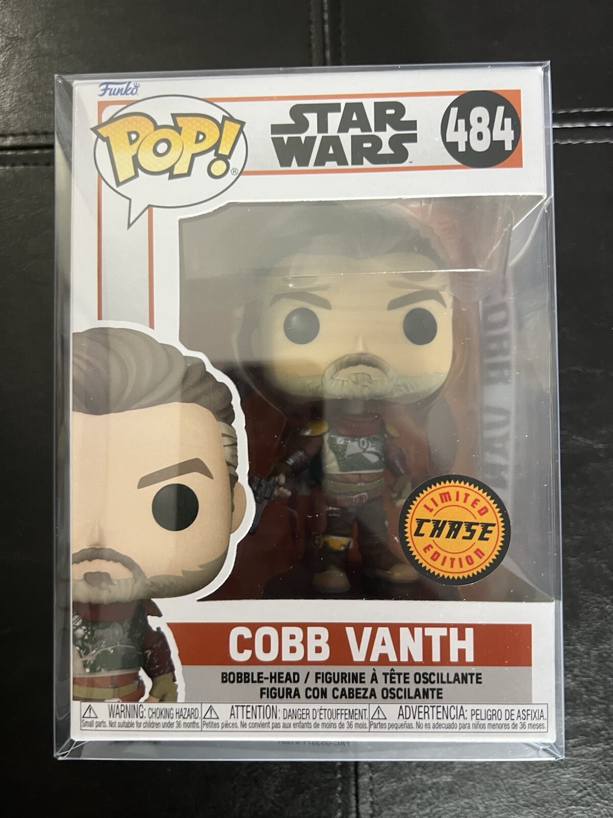 Cobb Vanth #484 Limited Edition Chase Funko Pop! Star Wars The ...