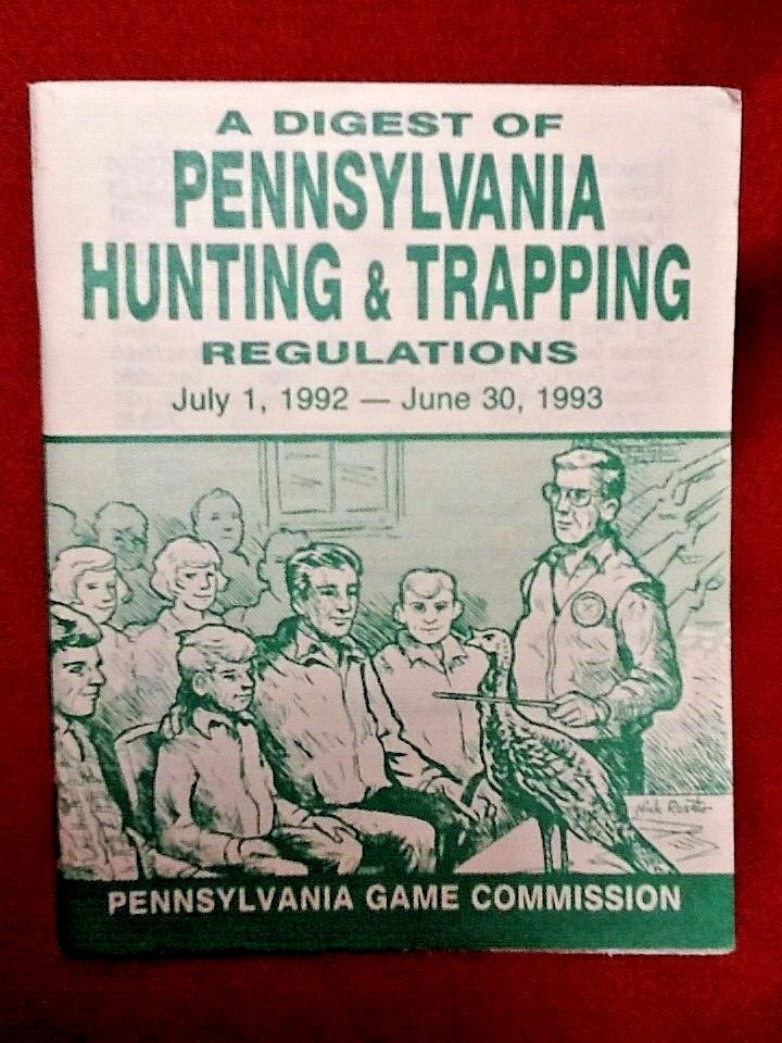 Pa Hunting Regulations