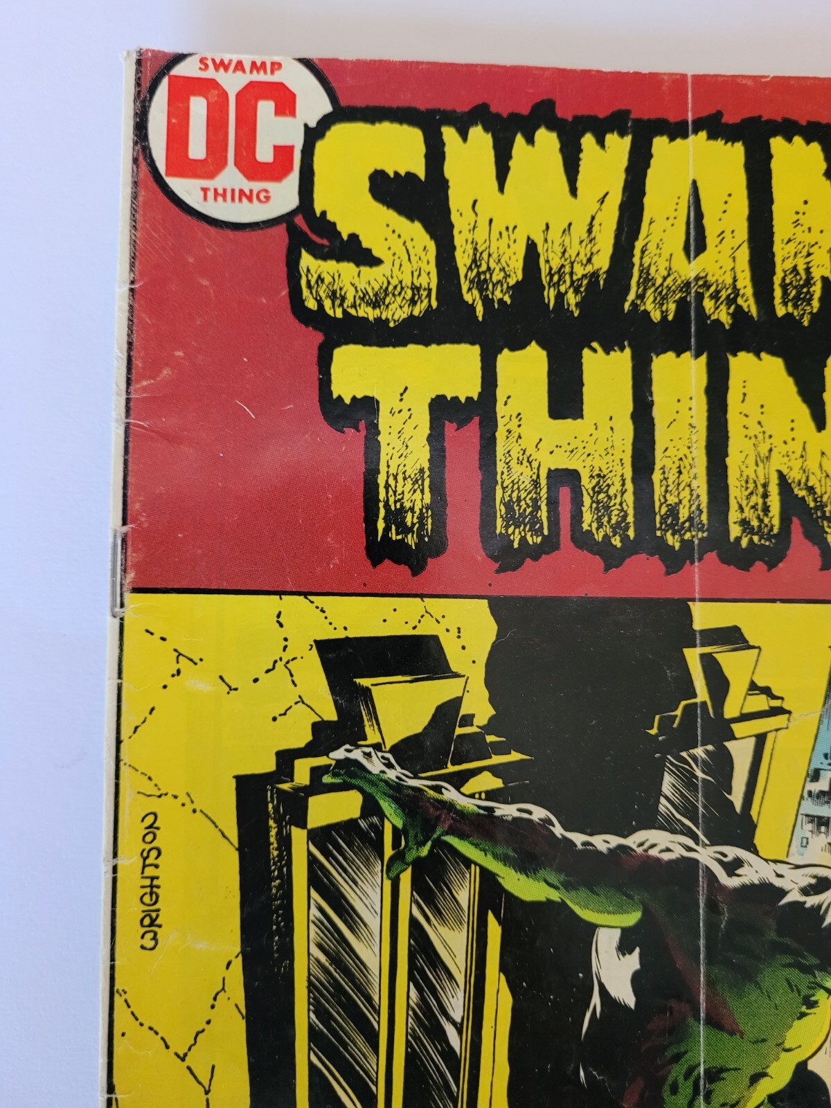 DC Comics Bronze Age Swamp Thing 1st Appearance Batman 1973 Dec No. 7 ...