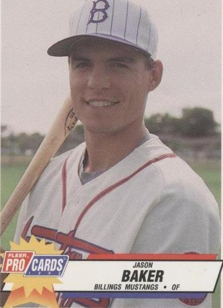 1993 Fleer ProCards Minor League - Jason Baker #3957 (RC) for sale ...
