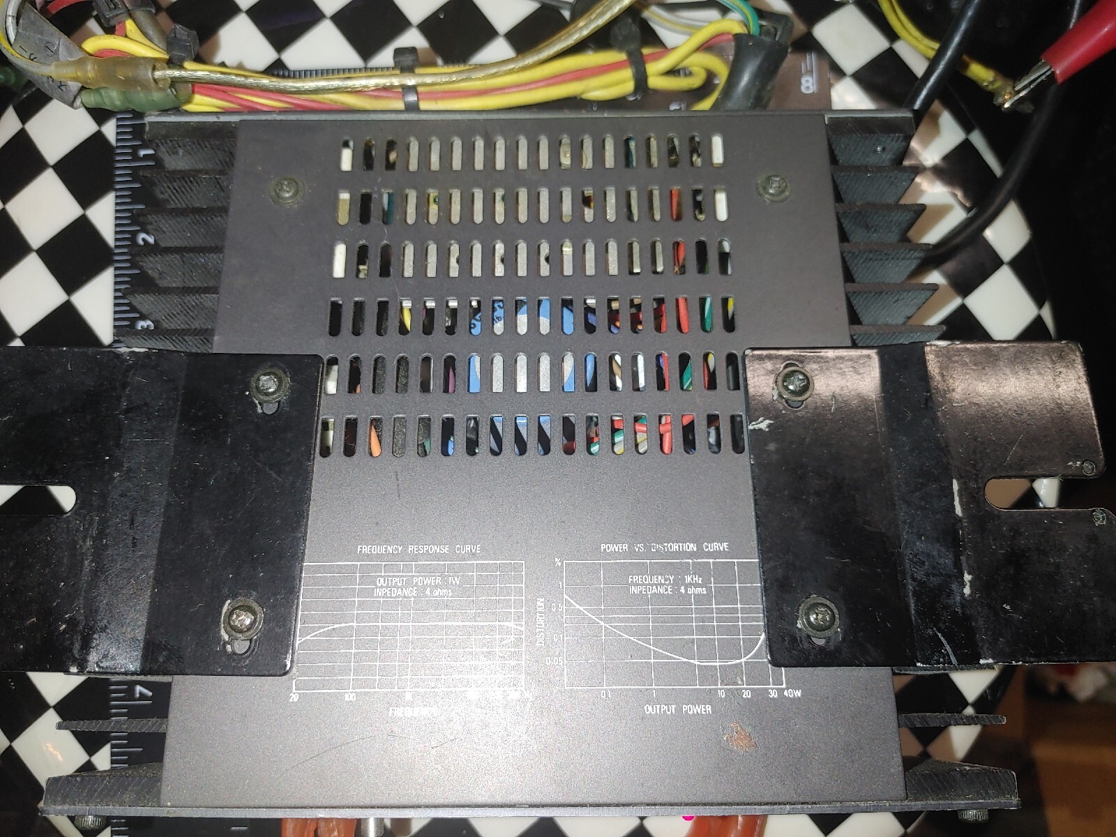 VTG Rare Old School 80s Retro Alpine 3008 Amplifier Car Stereo Audio ...