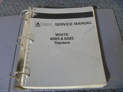 Agco White 6065 & 6085 Tractor Shop Service Repair Manual xz | eBay