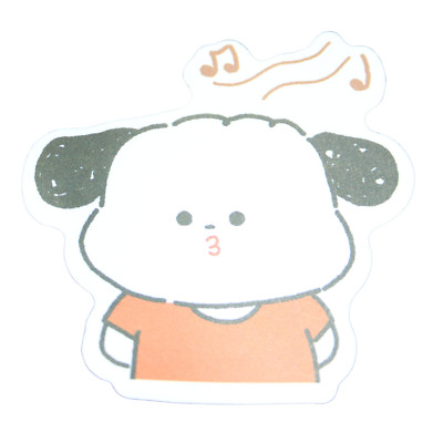 Puppy Dog Orange Shirt Top Kissy Face Whistling Cute Chibi Kawaii ...