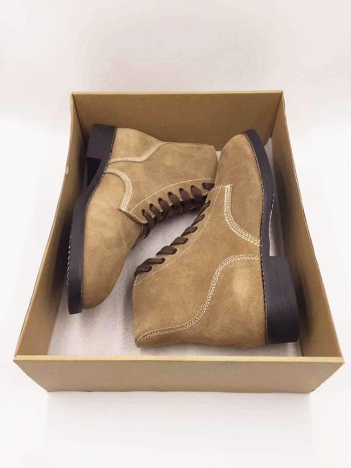 WW2 US Army GI Rough Out Ankle Boots - All Sizes - Repro American ...