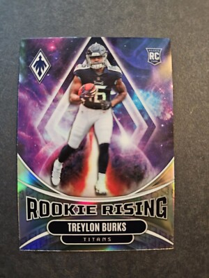 2022 Panini Phoenix Treylon Burks 🔥 Rookie Rising Rookie Card #RIS-6 ...