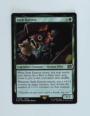 Sazh Katzroy - 199 - FINAL FANTASY- Near Mint - MTG | eBay