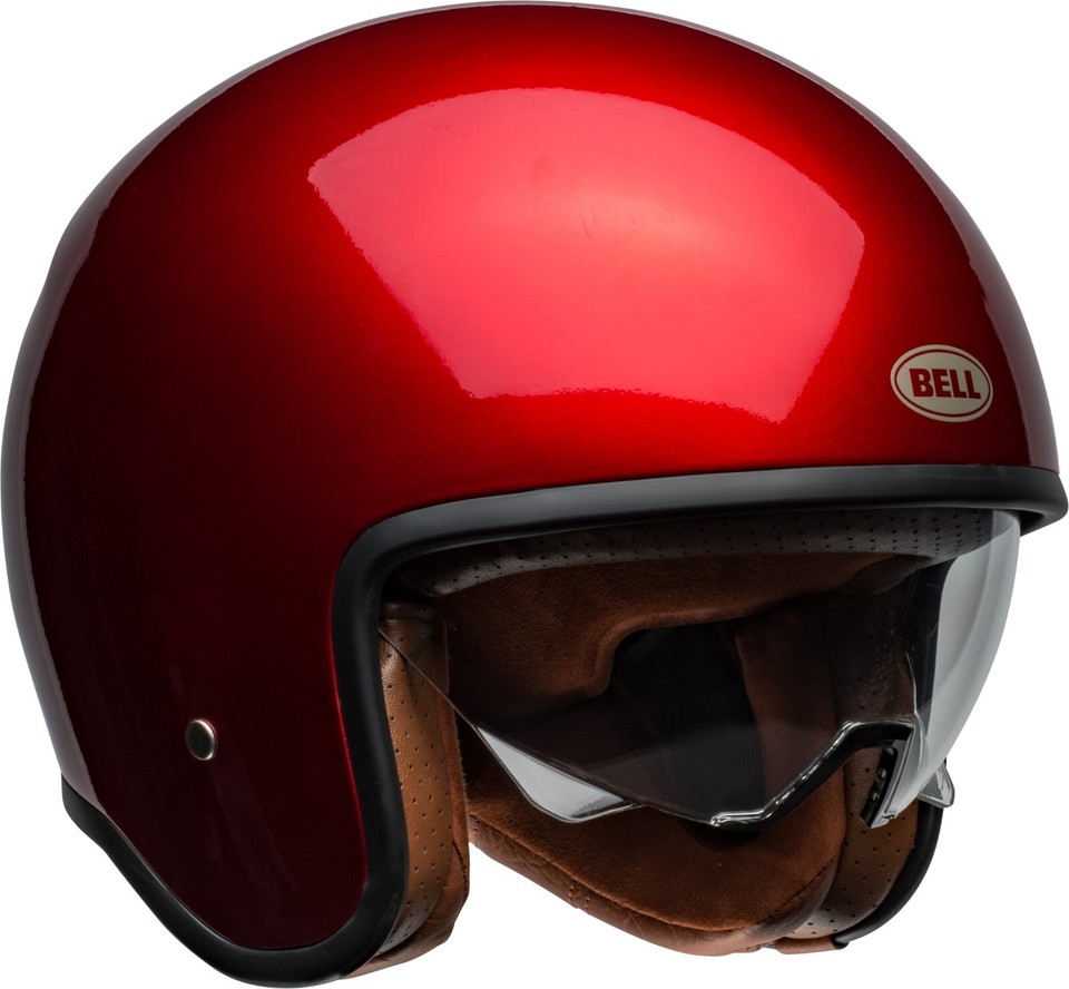 Bell TX-501 Open Face Motorcycle Helmet DOT Approved | eBay