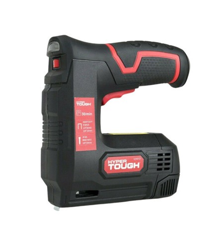 Hyper Tough 4V Rechargeable Staple Gun 889526282592| eBay