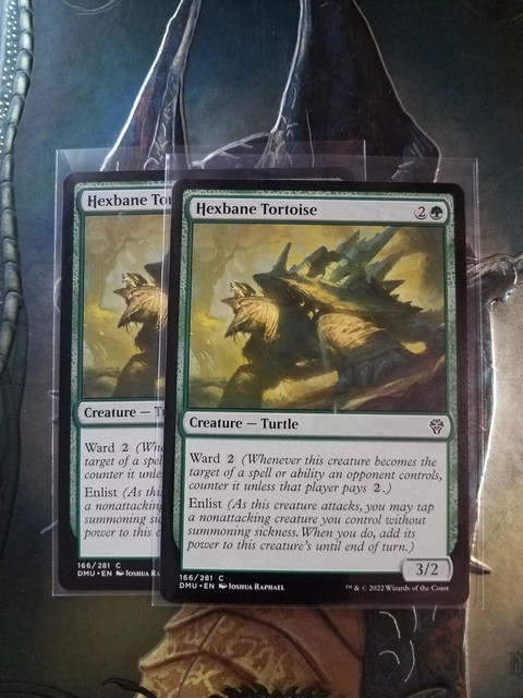 MTG Hexbane Tortoise Dominaria United 166/281 Regular Common for sale ...