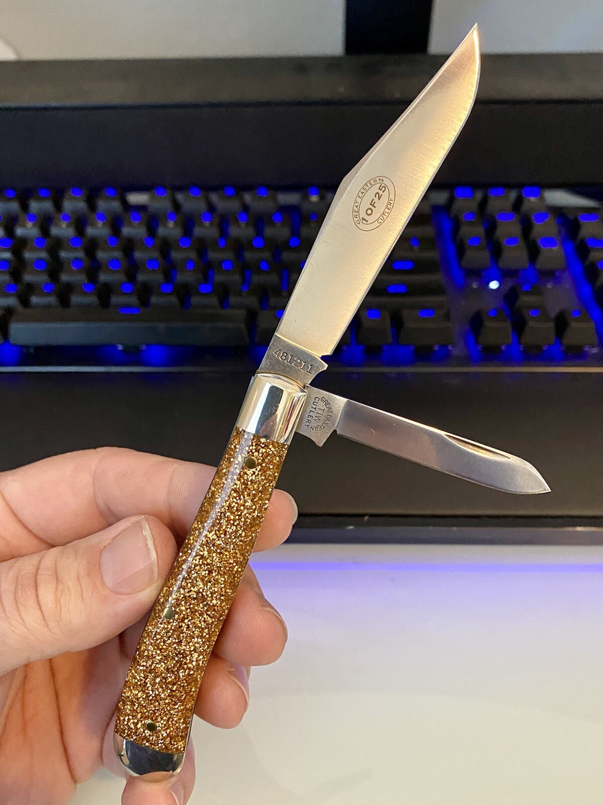 New RARE 1 of 25 2011 Glitter Gold 48 Trapper Jack Great Eastern ...