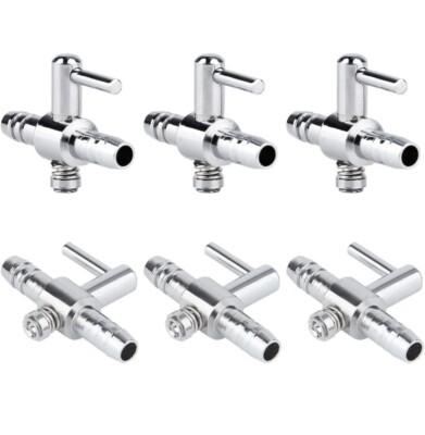 Airline Flow Control Valves 4mm/6mm Stainless Steel - pack Of 6 Valves ...