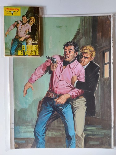 ORIGINAL ISSUED VINTAGE WESTERN PULP COVER ARTWORK PAINTING #3 | eBay