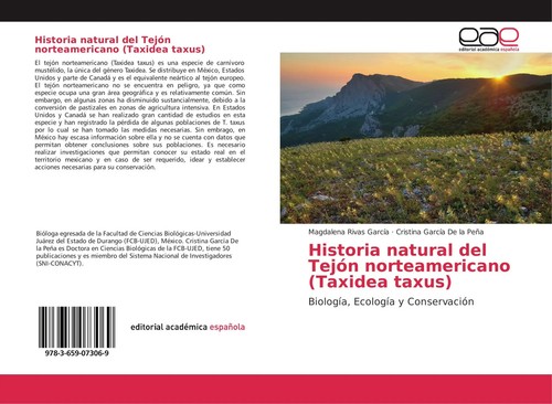 Magdalena Rivas García (u. a.) | Historia natural del Tejón ...