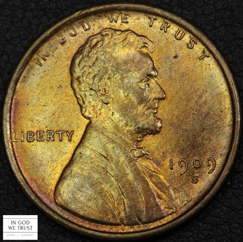 1909 S/Horizontal S FS-1502 RPM Lincoln Wheat Copper Cent 1C (MS ...