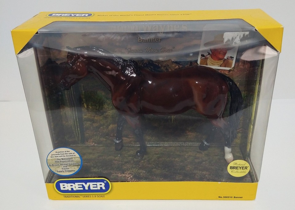 2009 Breyer John Wayne Horse Banner Tractor Supply #1018/3700 Rare ...