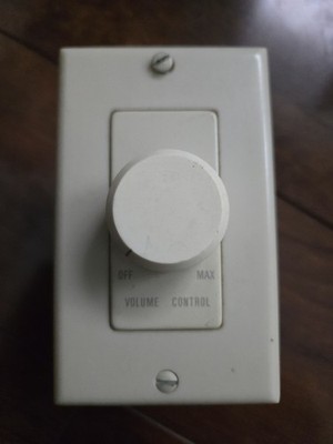 Volume Control Almond Wall Plate | eBay