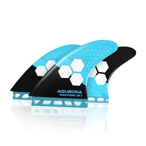 Dual Tab II G5 Tri Fin Set Surfboard Fins Fiberglass Fins for Surfing ...