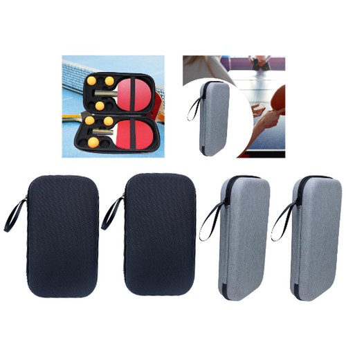 Hard Shell Ping Pong Paddle Case Storage Bag for Outdoor Sports ...